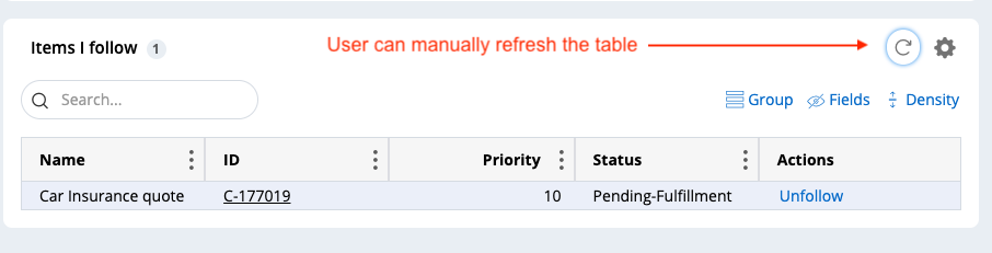 How to notify users to refresh an outdated List View in Constellation UI | Support Center